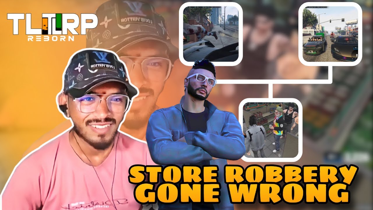 EK ROBBERY AISI BHI | GTA V TLRP | - YouTube