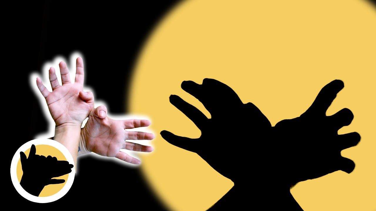 Make a CRAB Shadow with Your Hands 👐🦀 EASY Hand Shadow - YouTube