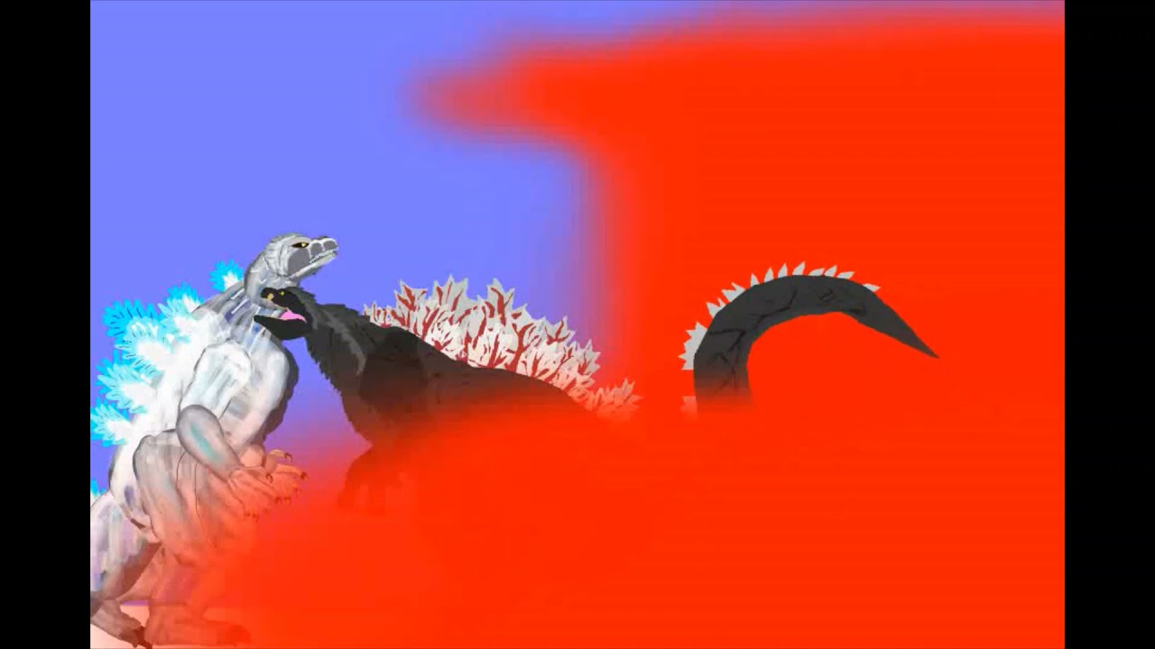 snow Godzilla vs Godzilla ultima part one - YouTube
