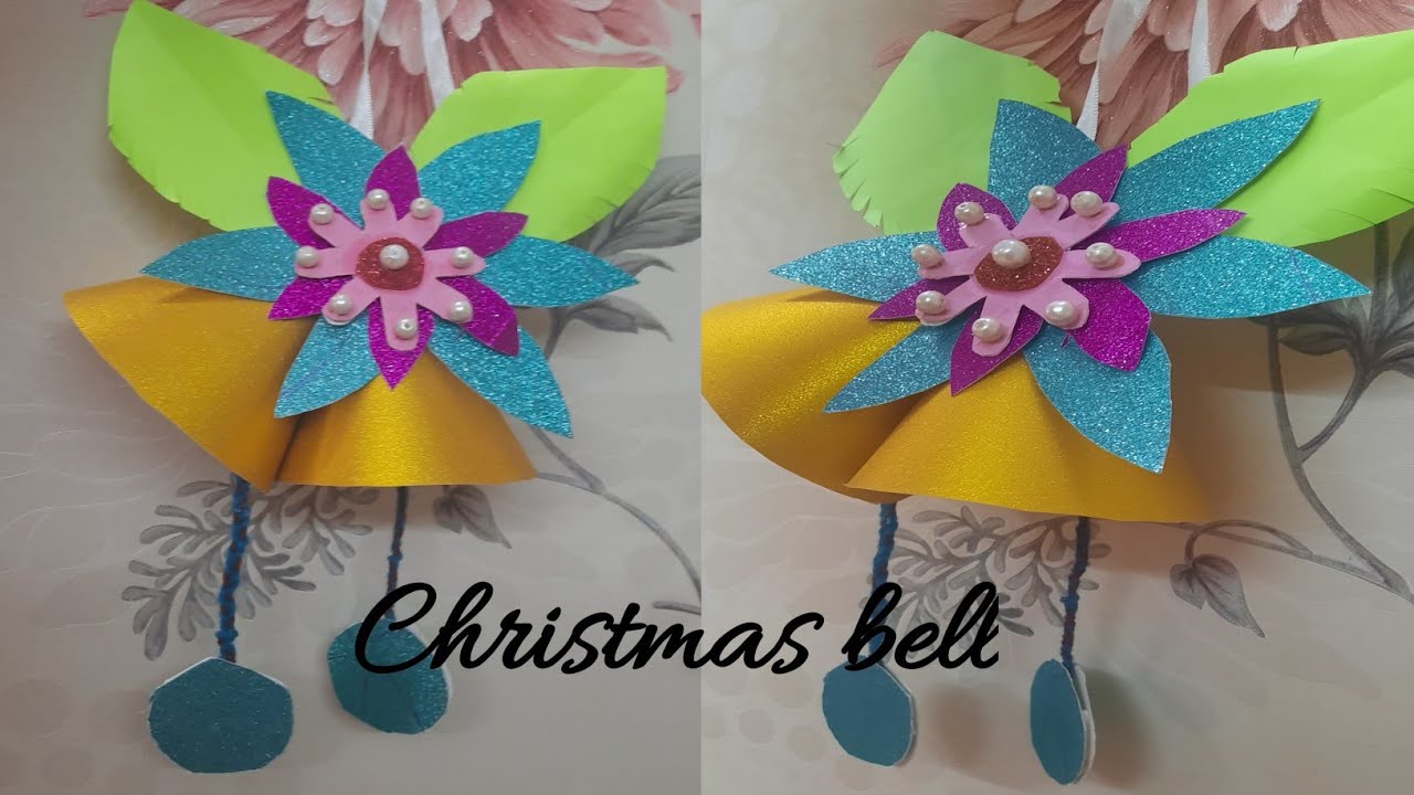 Diy Christmas bell | Christmas ornament | christmas decor idea - YouTube