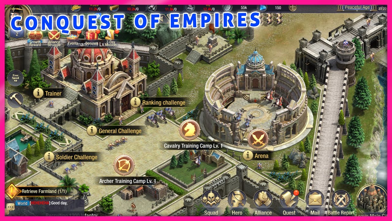 Conquest of Empires Gameplay - YouTube