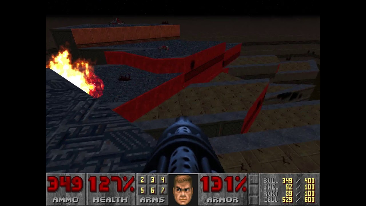 Doom 64 Consolation Prize + D64 weapons only - YouTube