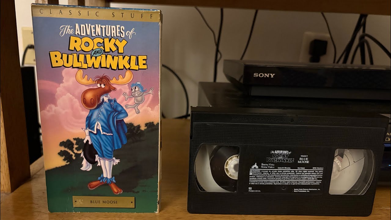 The Adventures of Rocky and Bullwinkle: Blue Moose (1991 VHS) - YouTube