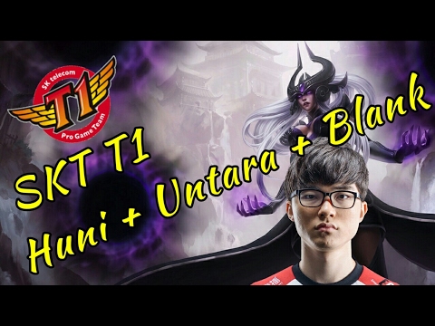 FAKER VS 3 SKT T1 - HUNI - UNTARA - BANG SYNDRA PENTAKILL!! - YouTube