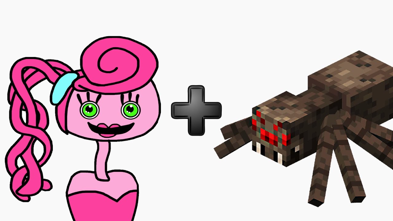 Mommy Long Legs + Minecraft Spider = ??? | Poppy Playtime Chapter 2 ...