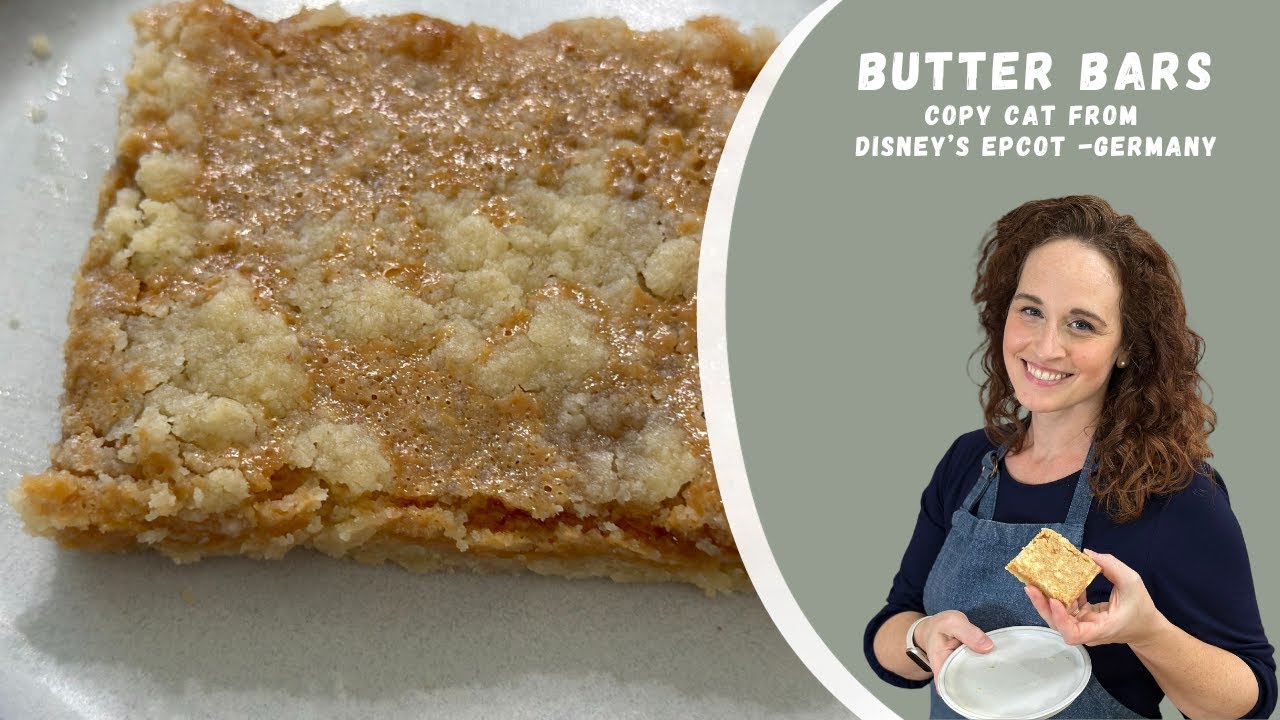 Butter Bars Copy Cat Disney's EPCOT - YouTube