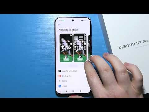 How To Select Custom Wallpaper For Home Screen Only on Xiaomi 17T Pro