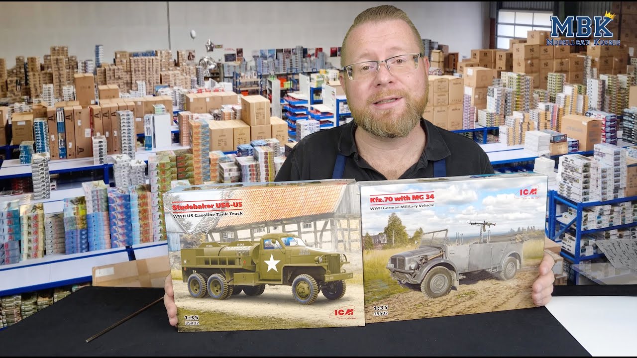 MBK packt aus #1064 - 1:35 Studebaker US6-U5 Gasoline Tank Truck, Kfz ...