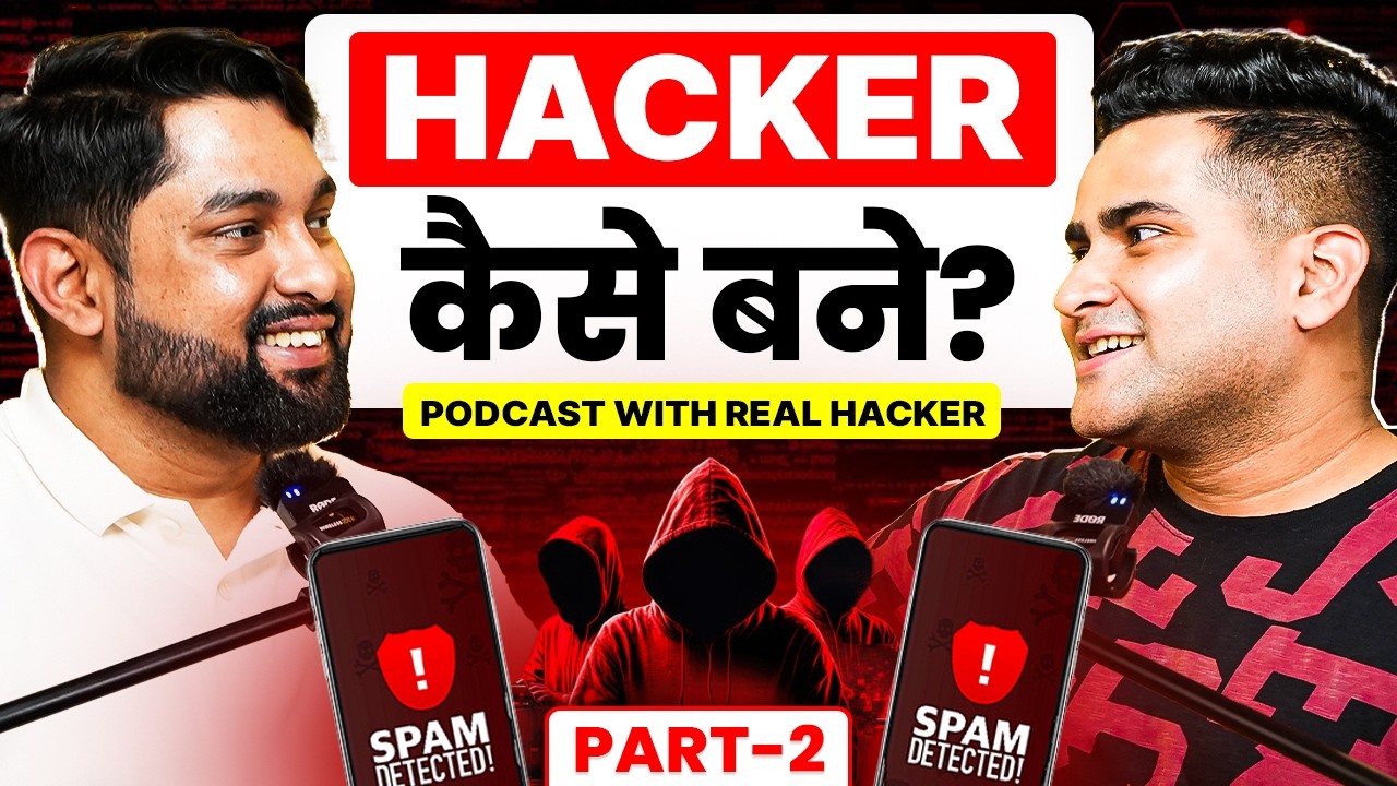 Podcast with REAL HACKER 🕵️ Part 2 | Dark Web, Cyber Security & Ethical ...