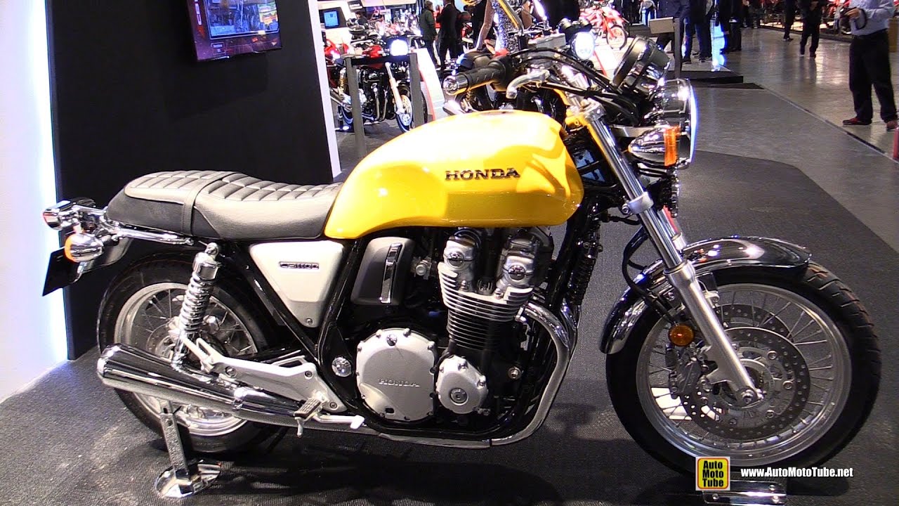 2017 Honda CB1100 EX - Walkaround - Debut at 2016 EICMA Milan - YouTube
