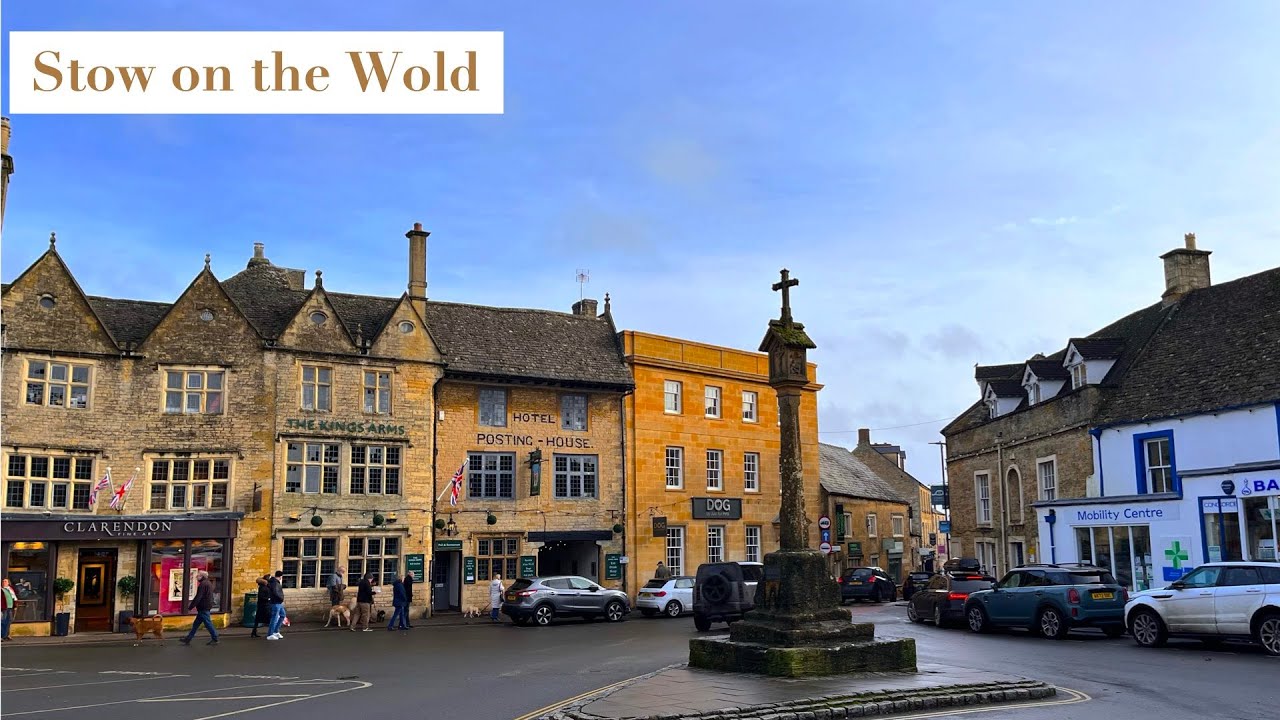 Stroll through Stow on the Wold - YouTube