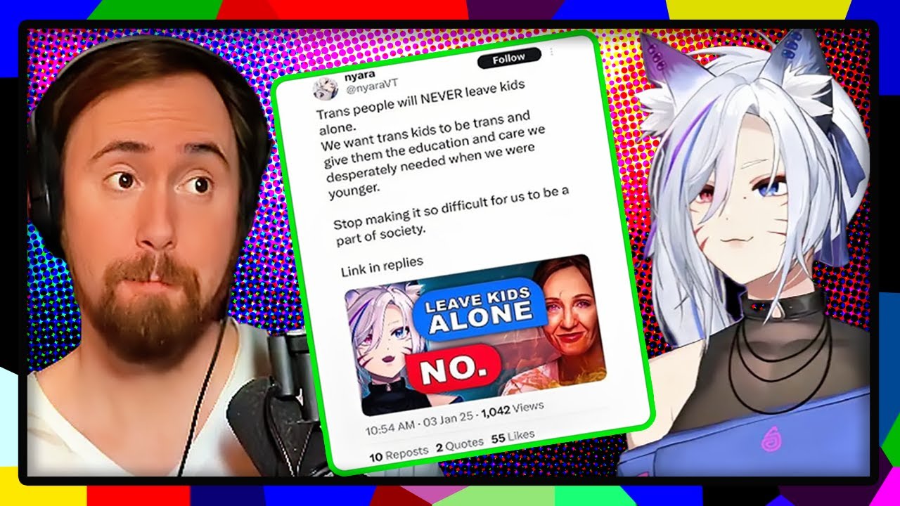 Vtuber Angry With Asmondgolds Views On Transitioning - YouTube