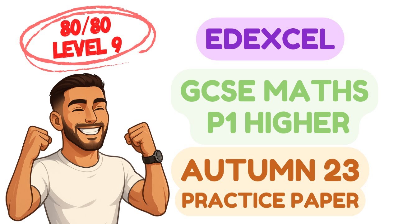 Edexcel GCSE Maths Higher | Paper 1 November Autumn 23 | Practice Paper ...