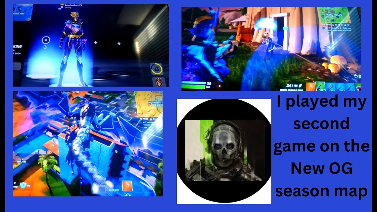 I played my second game on the OG Season Map/Chapter 4 Season 5 - YouTube