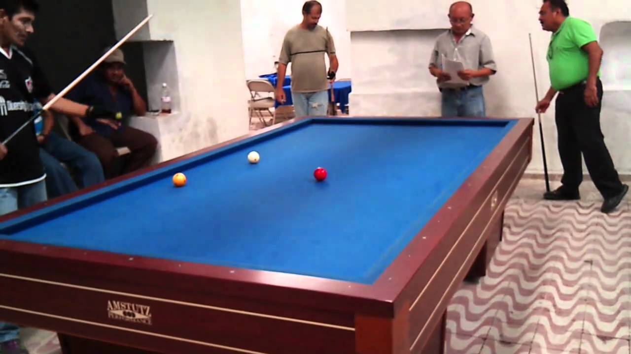 Torneo de carambola a tres bandas campeche - YouTube
