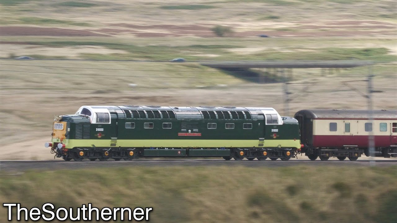 D9000, 86259, 34067 & 44932 | Steam, Diesel, & Electric tackle the ...