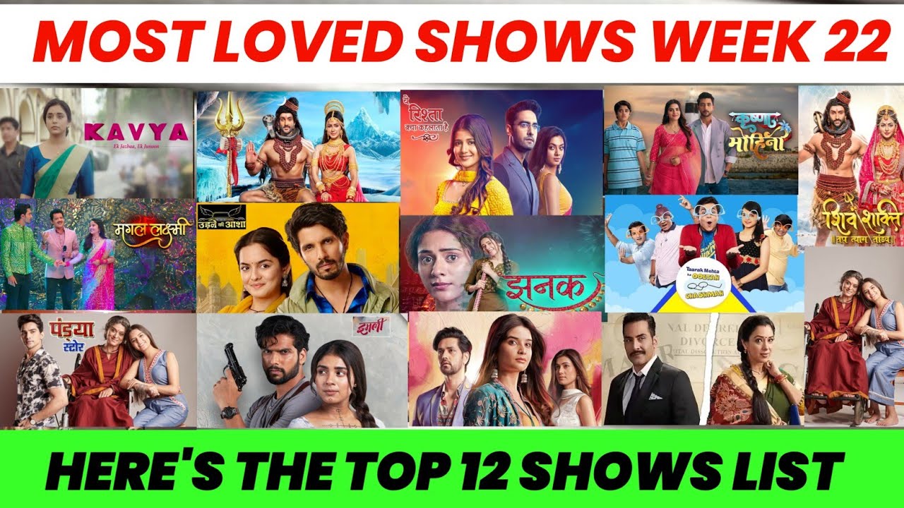 Most Loved Shows of this Week 22 (2024) Here's the TOP 12 Shows List ...