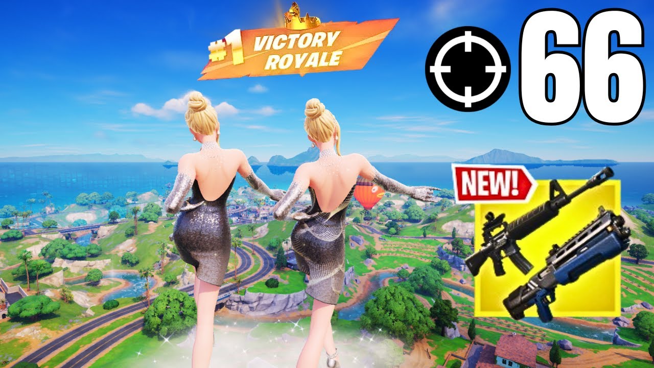66 Elimination Duos Gameplay Wins (NEW Fortnite Chapter 7 PC) - YouTube