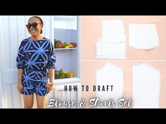 How To Draft A Blouse How To Draft The Basic Bodice Pattern The