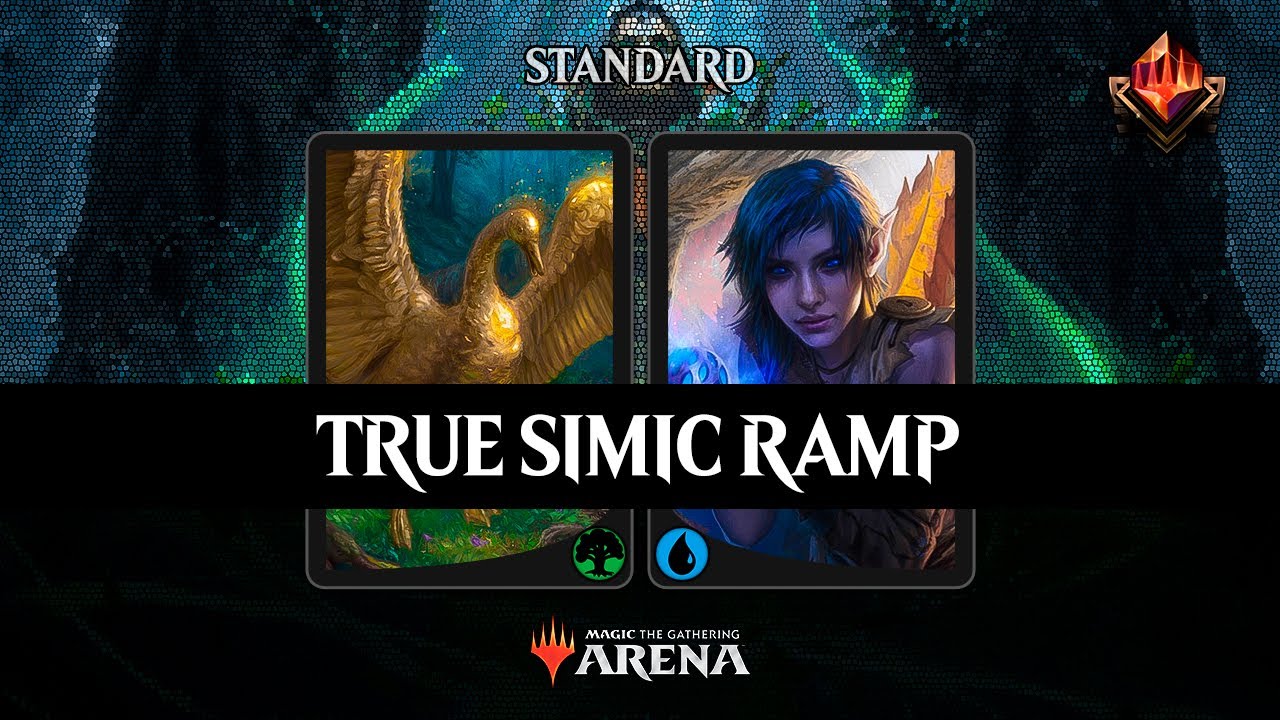 Bo1 | Simic Ramp v2. Mythic Rank. - YouTube