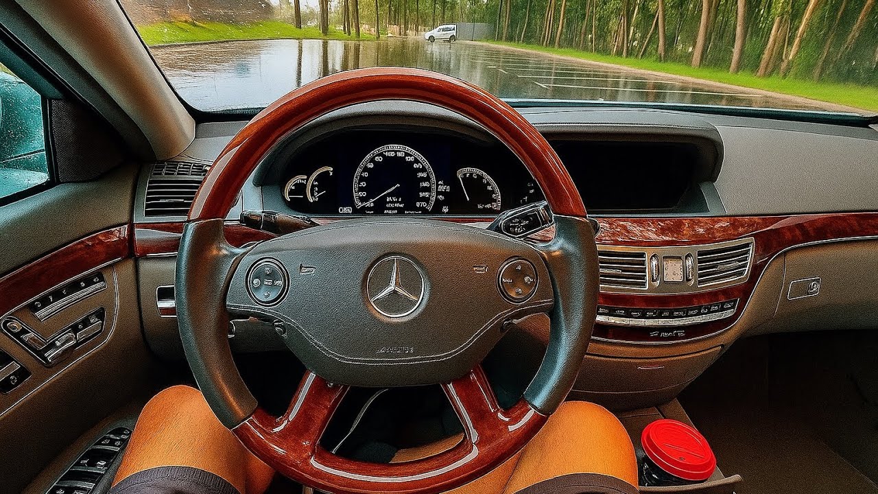 2007 Mercedes Benz S Class W221 350 4-matic | POV Test Drive #7 - YouTube