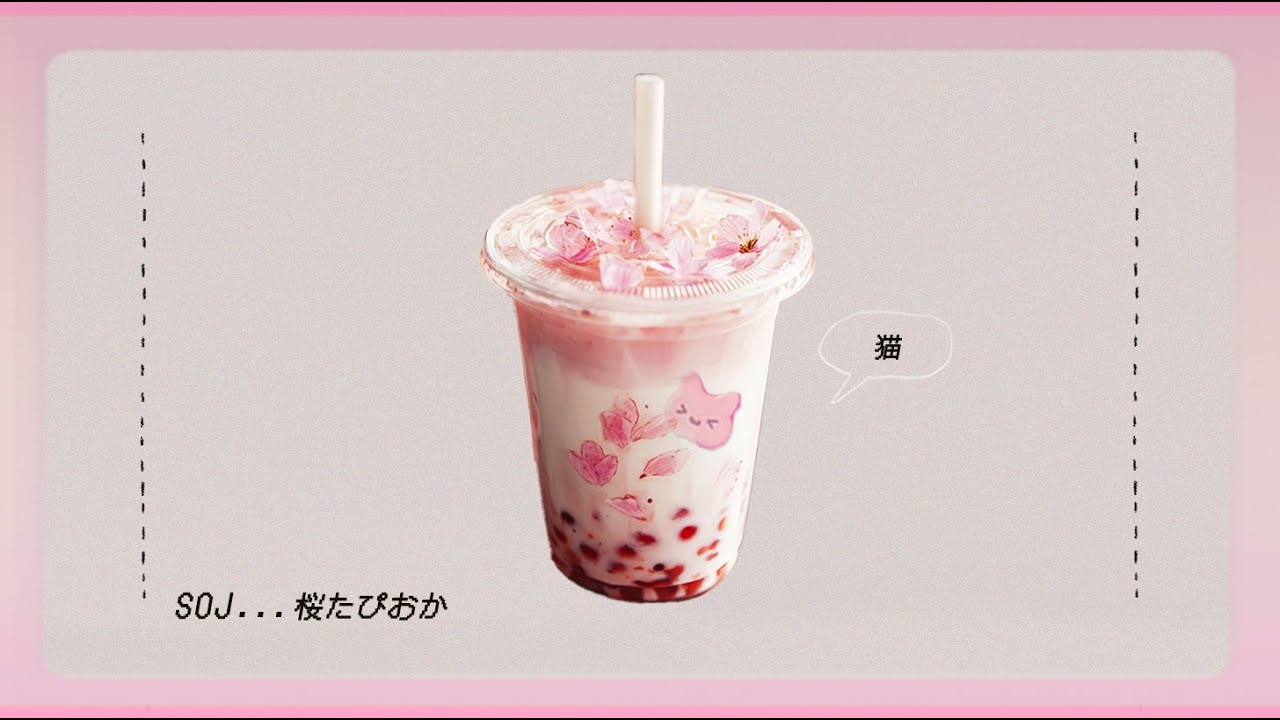 Sakura Boba...🌸🌸 벚꽃 타피오카... - YouTube