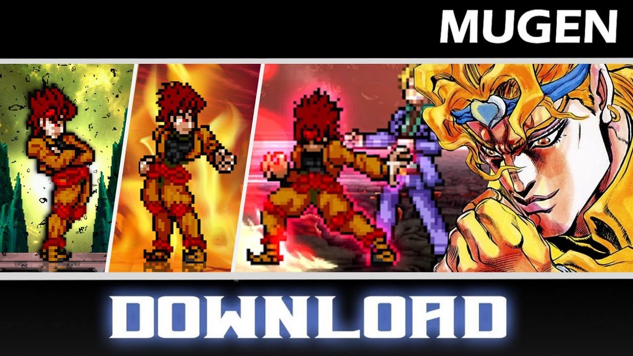 Demon Dio Brando JUS By Shadow Mercer - MUGEN JUS CHAR - YouTube
