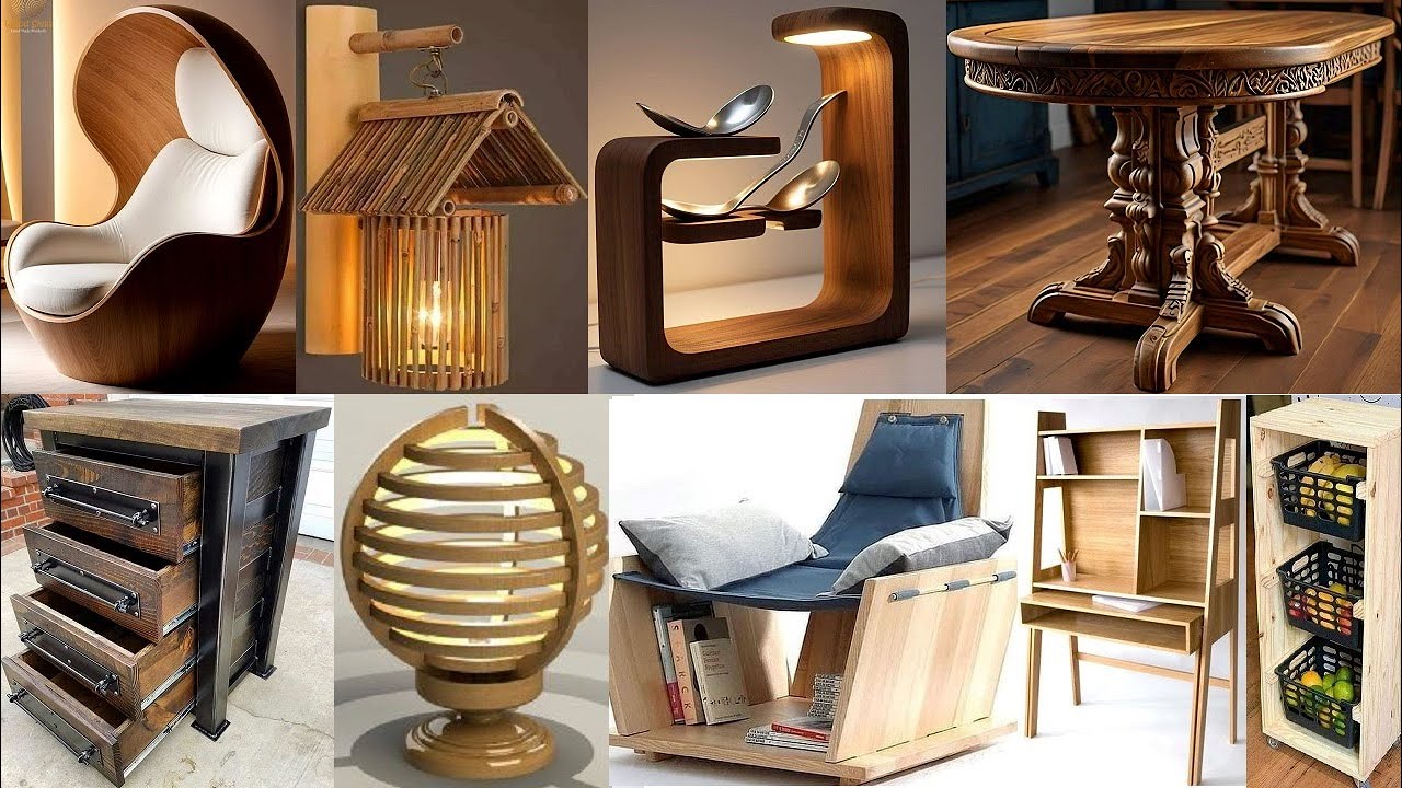 Contemporary wood furniture & decor trend ideas you can copy to make ...