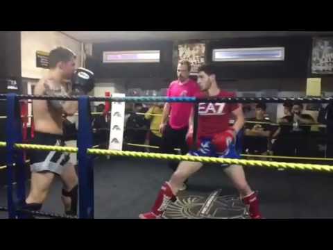 Daniel Inglis Muay Thai interclub UK - YouTube