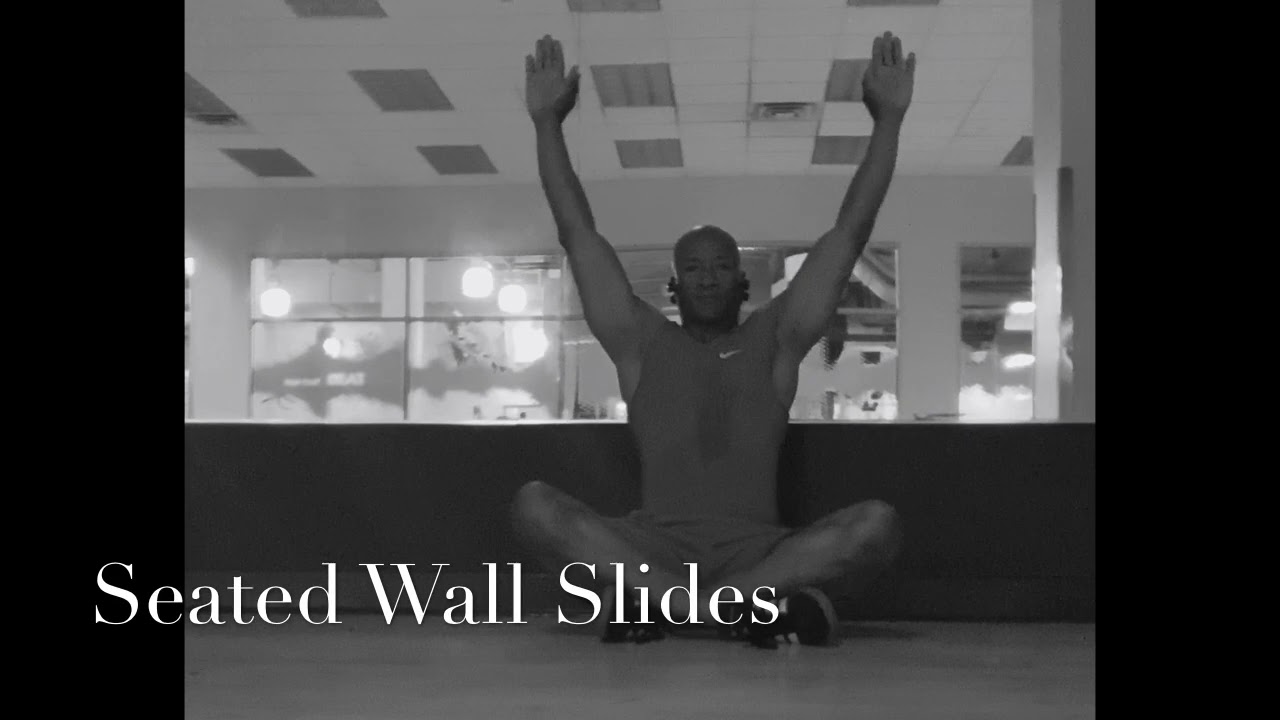 Seated Wall Slides - YouTube