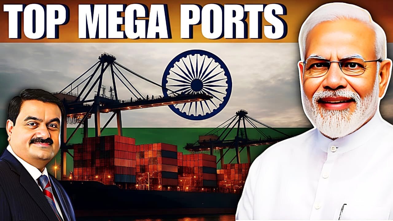 India’s Future Mega Ports 🚢 | Sagarmala, Vadhavan, Vizhinjam & Global ...