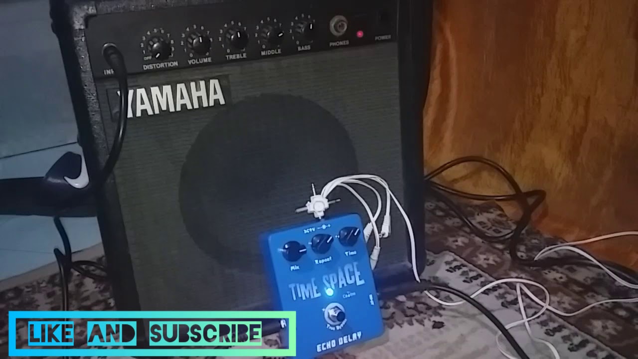 LAZADA - Caline "TIME SPACE" delay echo pedal - YouTube