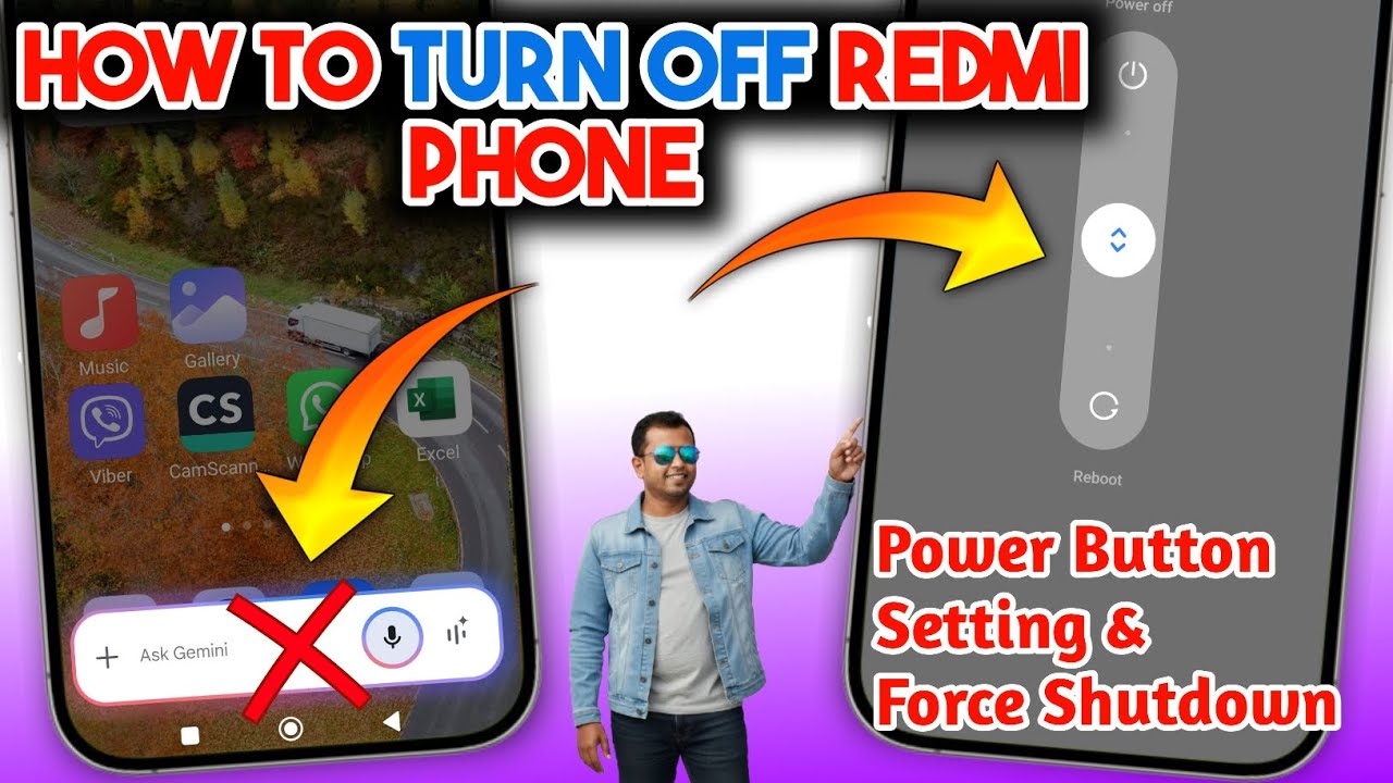 How to Turn Off Redmi Phone | Power Button, Settings & Force Shutdown ...