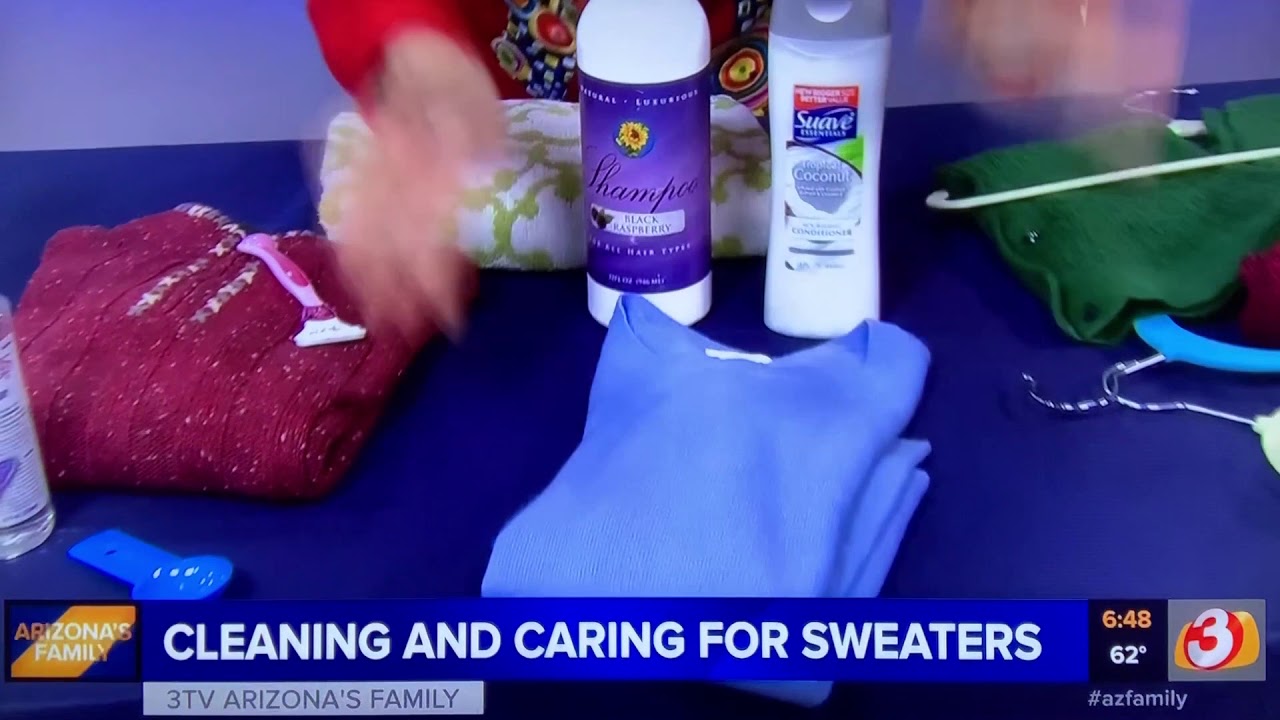SWEATER HACKS - Cleaning and Caring - Queen Of Clean Cleaning Tip Video ...