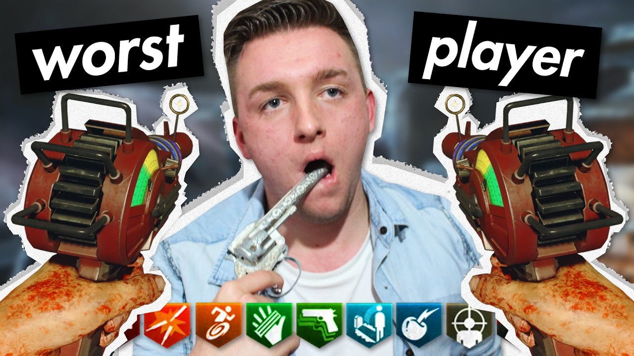 HOW TO BE THE WORST ZOMBIE PLAYER EVER! (BO1 "Rezurrection" DLC 4 Map ...