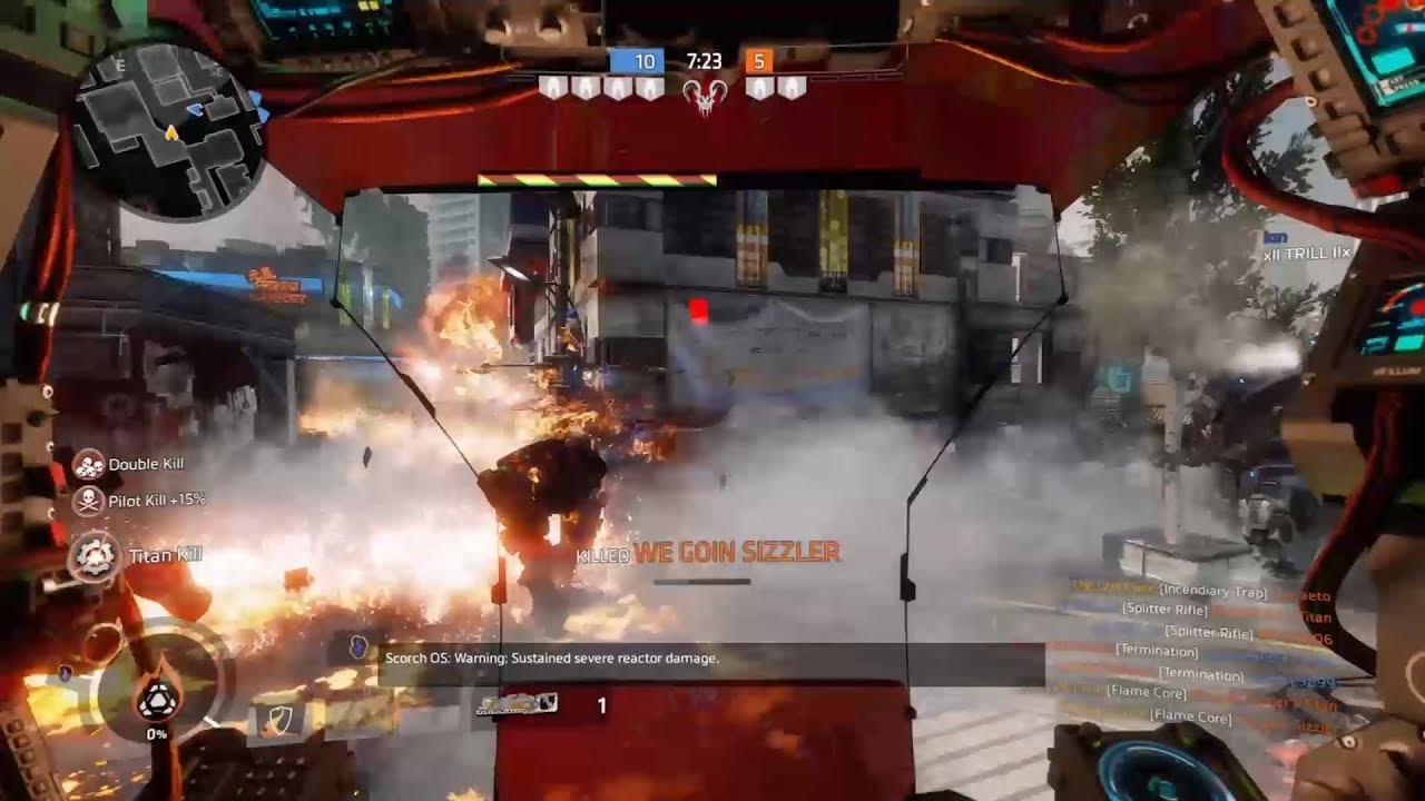 So much thermite damage I can double core - YouTube