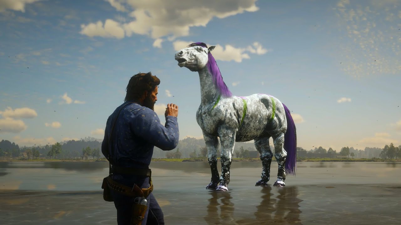 RDR 2 | Big Pond Surprises | Arthur's Encounter With The Gigantic ...