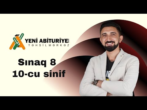 1 fevral Yeni Abituriyent sınağı-8  10-cu sinif fizika suallarının izahı. 01.02.2026