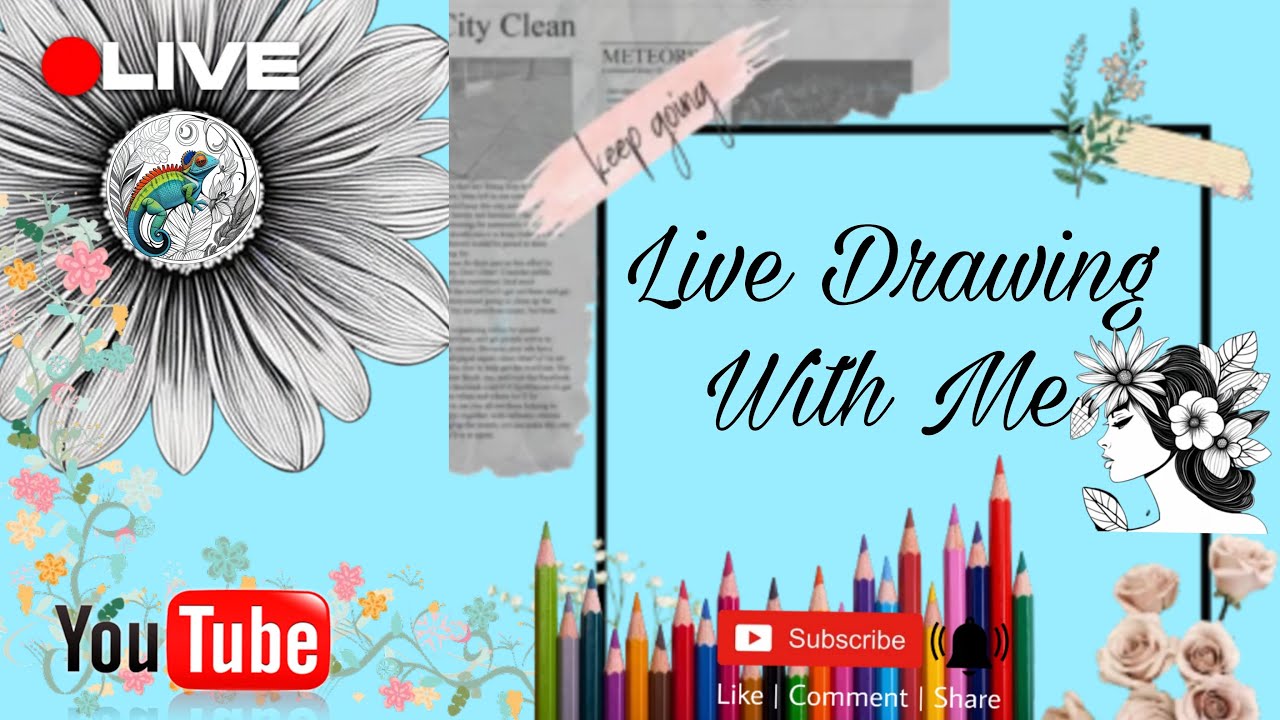 Live Drawing || Support ||Subscribe - YouTube