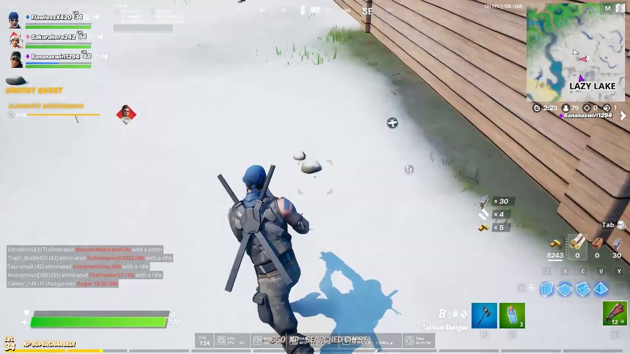 XMAS EVE FORTNITE - YouTube