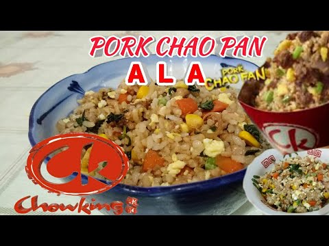 HOW TO COOK PORK CHAO PAN ALA CHOWKING - YouTube