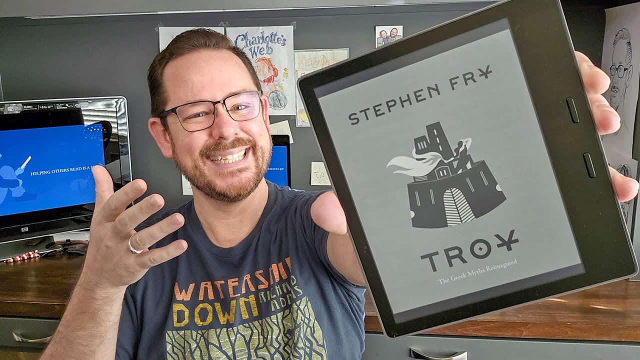 Troy by Stephen Fry: A Book Review by One Man Book Club - YouTube