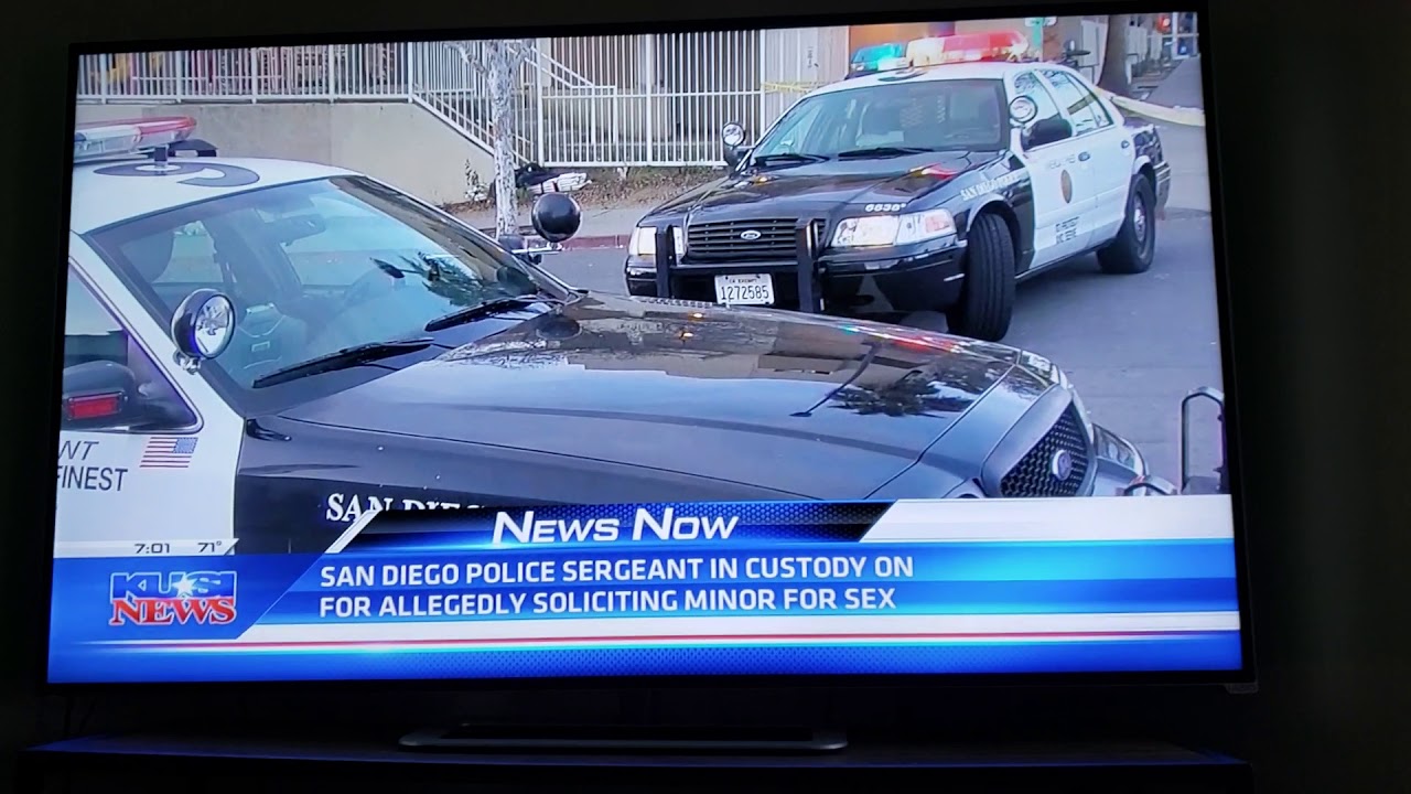 Joseph Ruvido P3DO SDPD SARGENT SCUMBAG Arrested for Soliciting...After ...