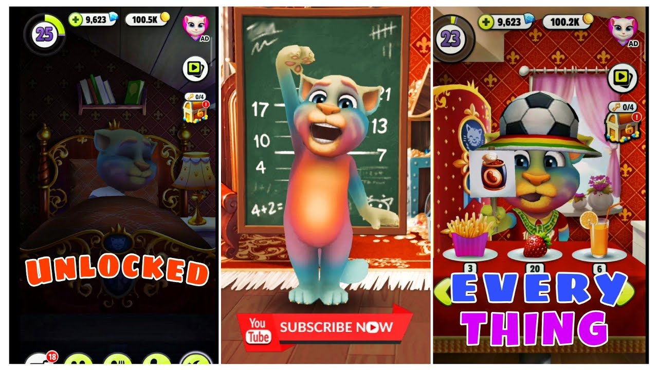 My talking tom apk unlimited diamond💎♦💎 - YouTube