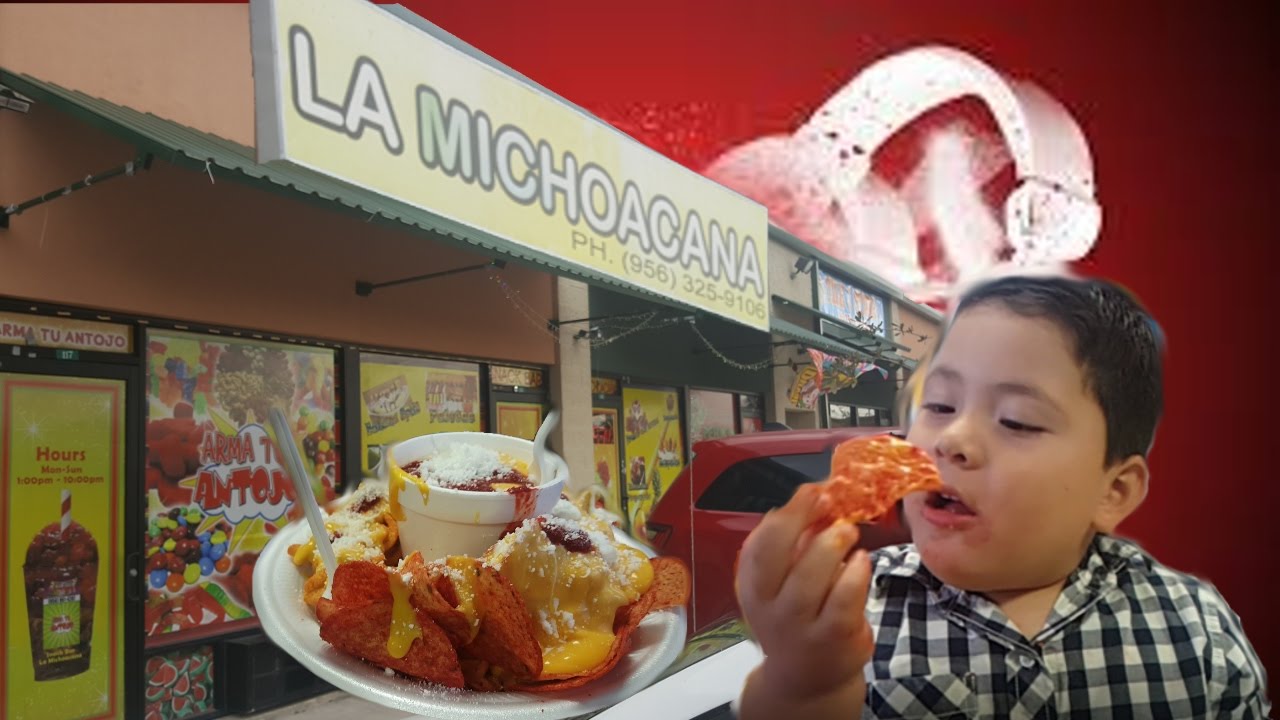 Tasting A Marranada at La Michoacana in Pharr Texas - YouTube