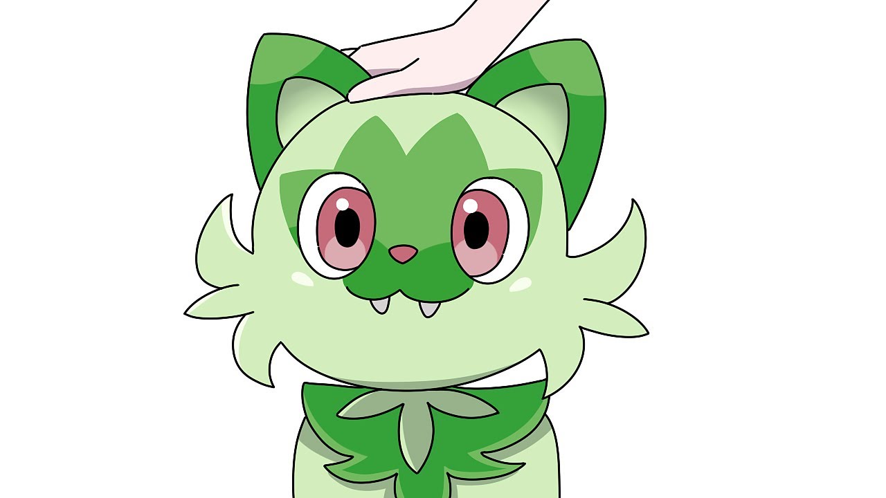 Pokemon┃Sprigatito Cute Moments┃animation - YouTube