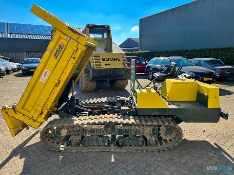 Yanmar C30 R all terrain tracked carrier (1997) - YouTube