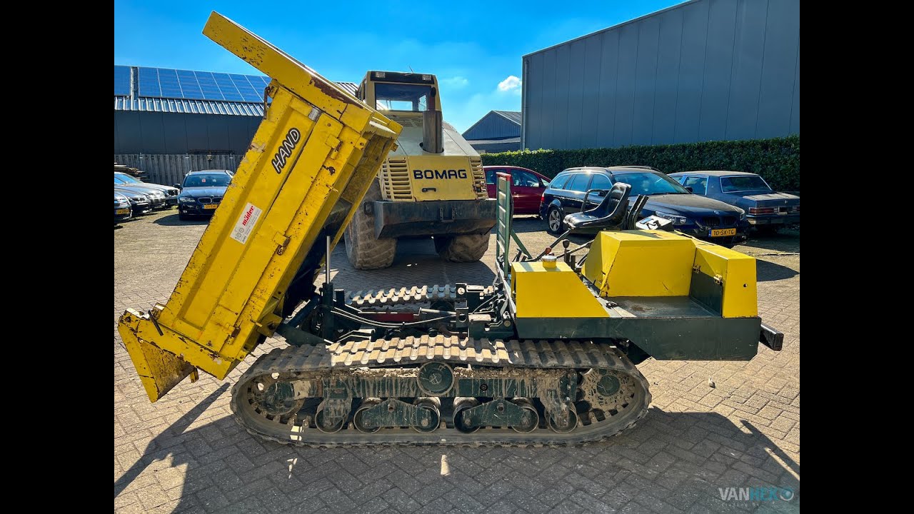 Yanmar C30 R all terrain tracked carrier (1997) - YouTube