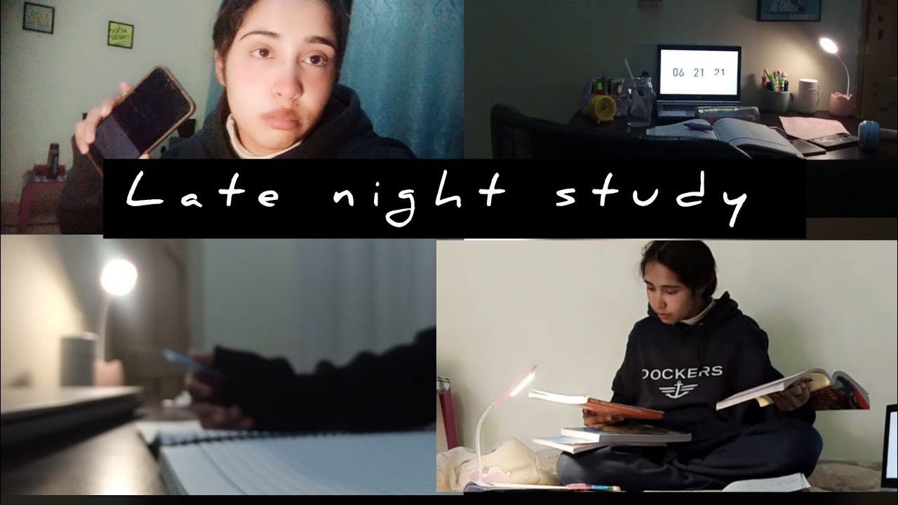 STUDY in DARK🤕 | The POWER of working hard in silence 🌌 |LATE NIGHT ...