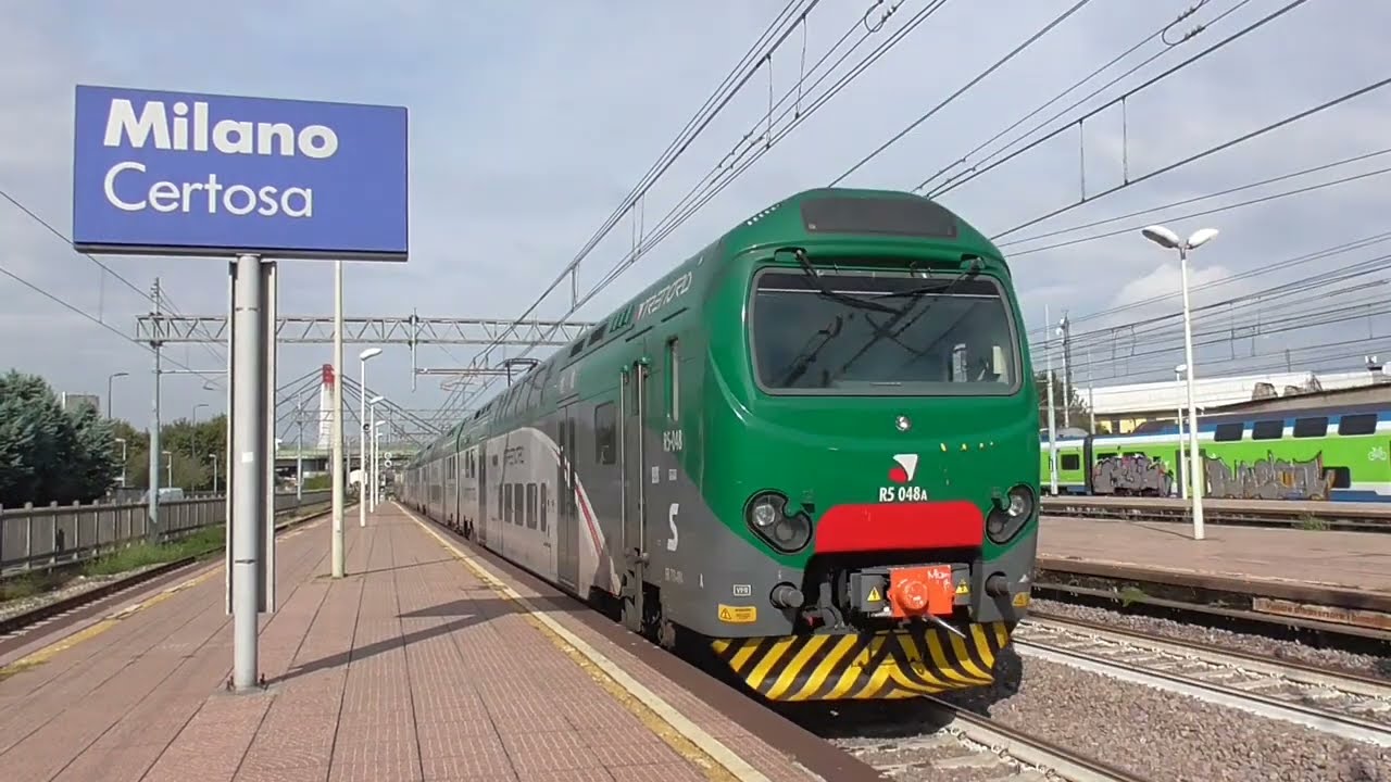TRENI SUBURBANI TRENORD a MILANO: Milano Quarto Oggiaro, Milano ...